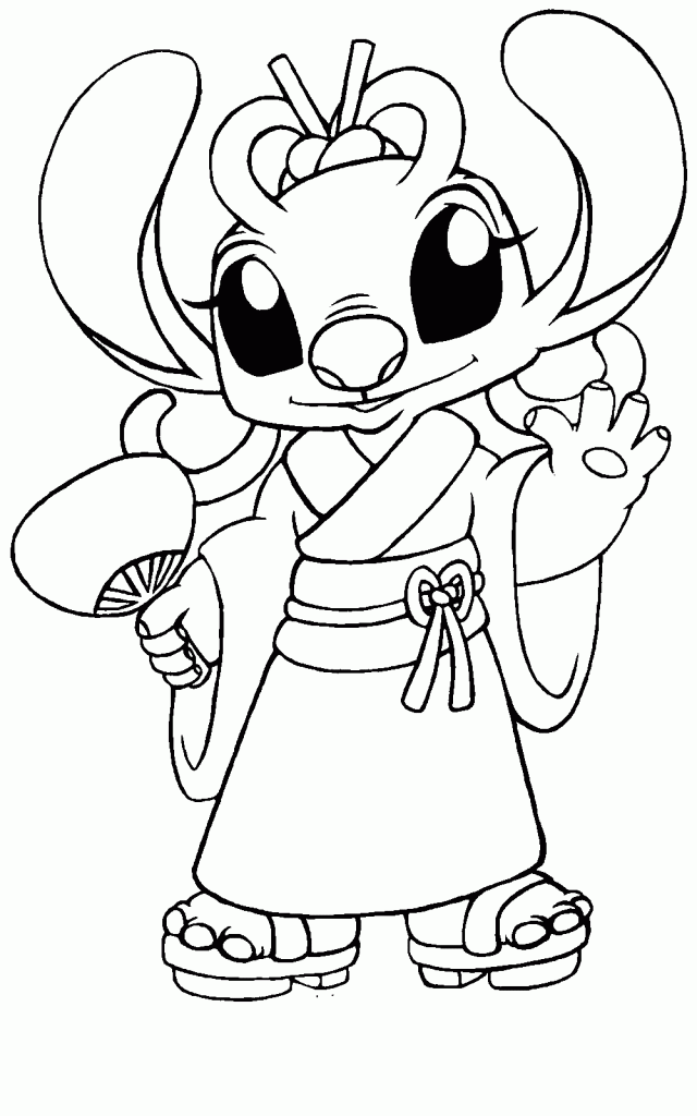 Desenhos de Lilo e Stitch para colorir Desenhos de Lilo e Stitch para colorir
