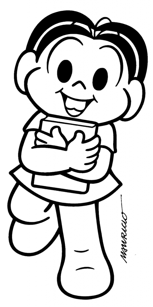 Desenhos da Monica para colorir