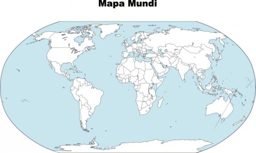 Mapas para colorir