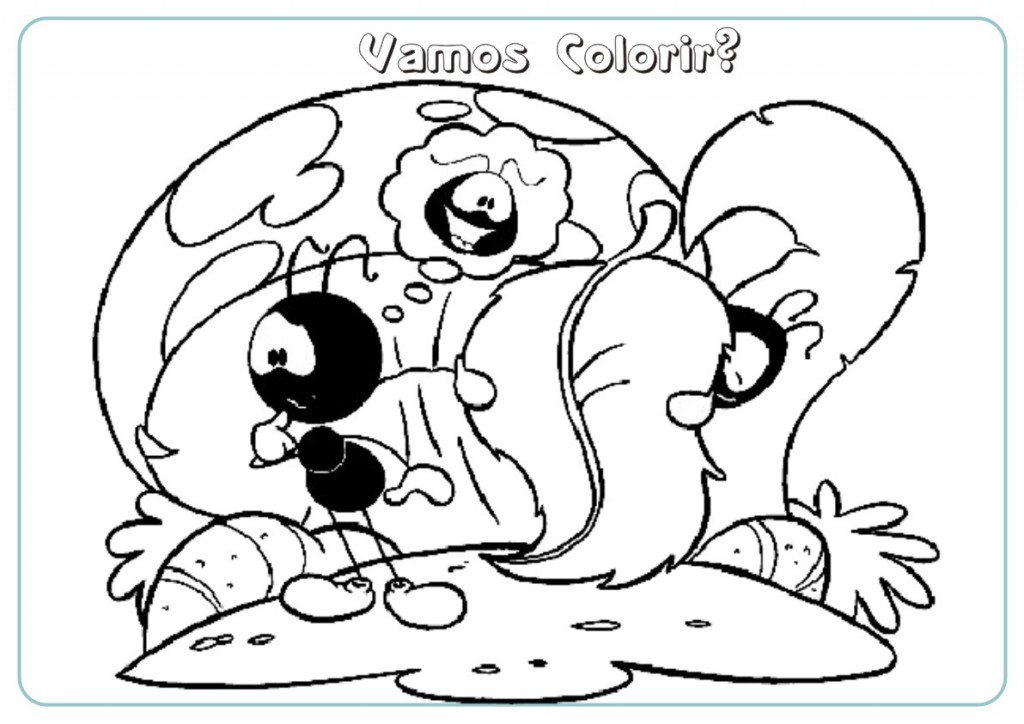 Smilinguido para colorir