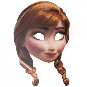 Mascara de Frozen para colorir