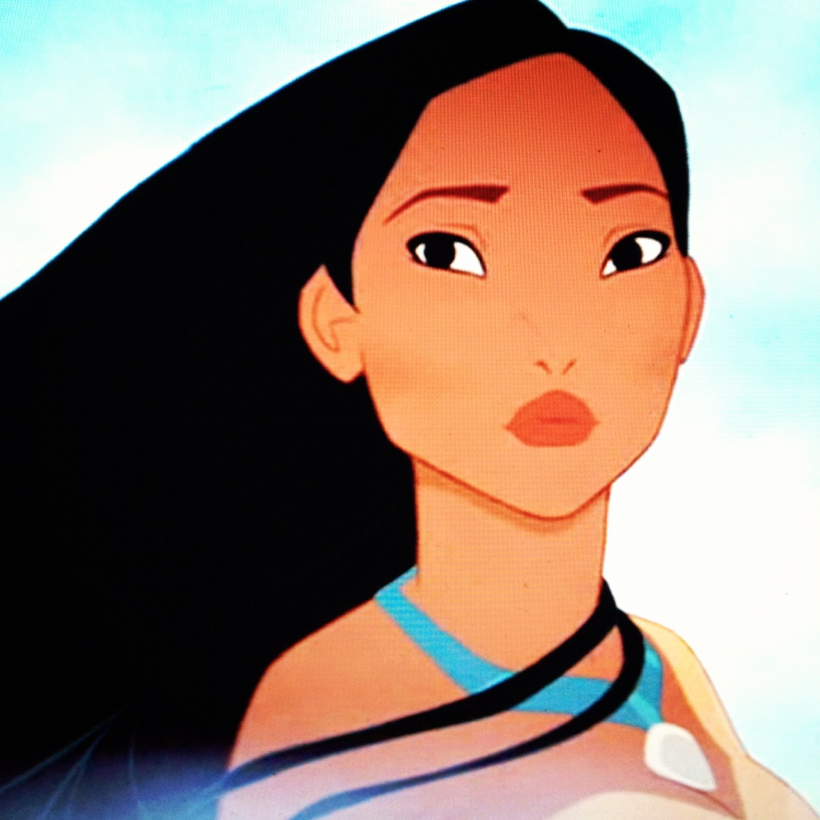 Desenhos De Pocahontas Face Para Colorir
