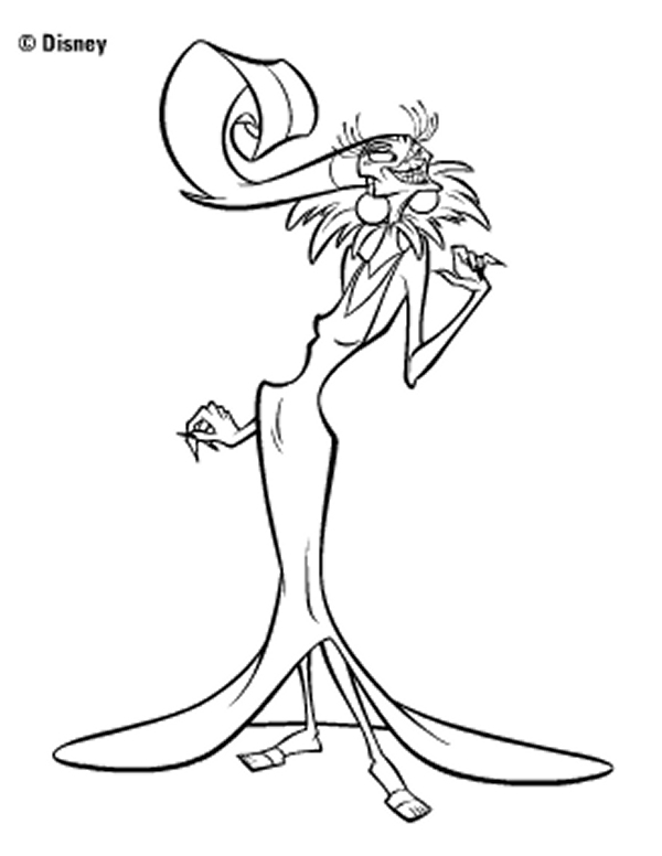 Desenhos Para Colorir Dos Vil es Da Disney Desenhos Para Colorir Dos Vil es Da Disney