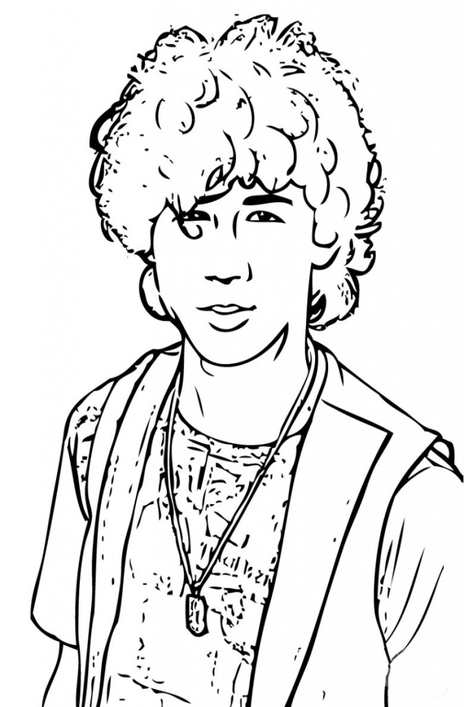 Desenhos para colorir do Camp Rock