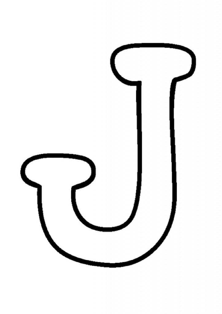 Letras maiusculas para colorir